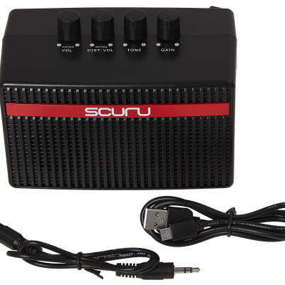 Caline Scuru S1 Rechargeable 2-Channel Mini Amp for Electric | Reverb