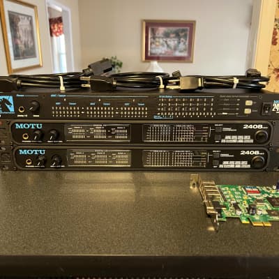 MOTU 2408 mk3 PCI Audio Interface 2000s - Black | Reverb