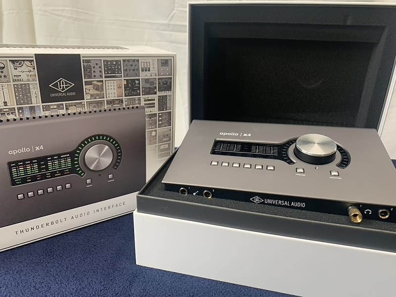 Apollo Apollo x4 Quad. desktop Thunderbolt 3 audio interface | Reverb