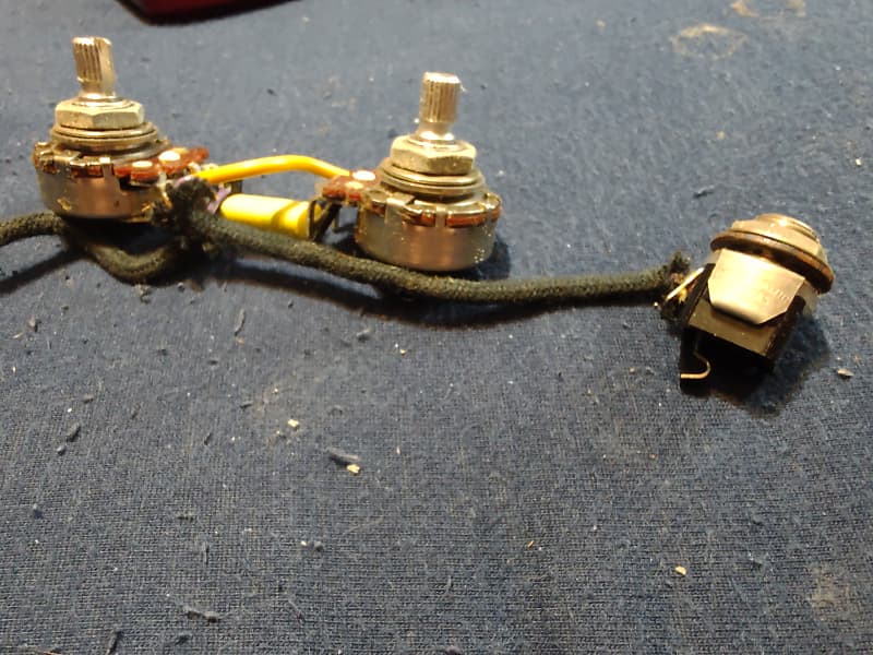 Harmony Wiring harness 1950-60s - Nickel | Reverb