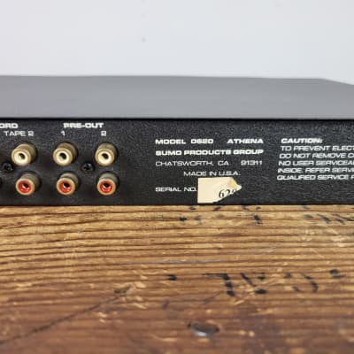 Sumo 0620 Athena Stereo Preamplifier With Original Box | Reverb