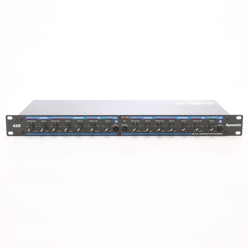 Symetrix 425 2-Channel Compressor/Expander/Limiter w/ Owner's | Reverb