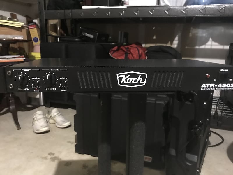 Koch 4502 Dual Guitar Power Amp 2020 Black | Reverb