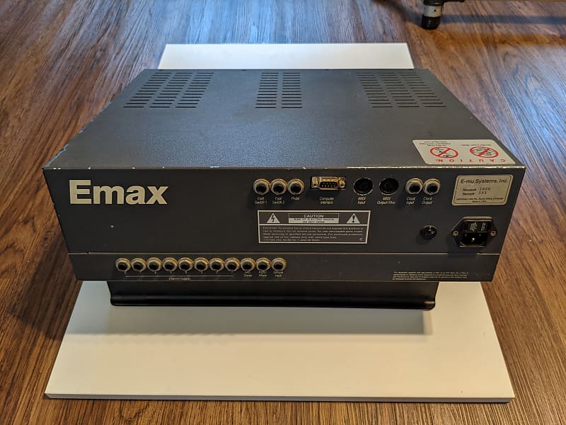 E-MU Systems Emax I, 80s rack sampler | Reverb