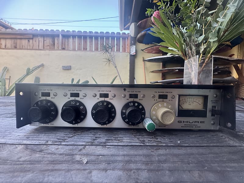 Shure M67 "Woodstock" Modded Transformer Mixer 4-Channel Mic | Reverb