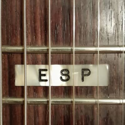 ESP Hybrid Custom Shop Guitar 2000's - Sparkle White | Reverb