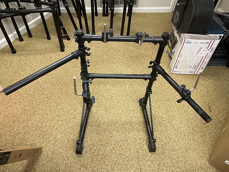 Roland MDS-3 V-Drum Rack w/4 Clamps with L-Rods - Pad Mounts | Reverb