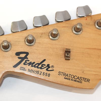 1995 Fender Squier Stratocaster Neck • MIM• Left Handed • | Reverb