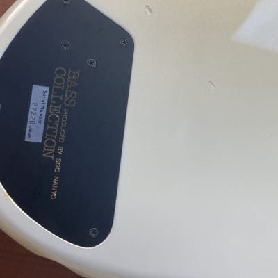 SGC Nanyo Bass Collection SB501 in Pearl White MIJ | Reverb