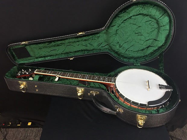 Recording King RK-R30 BlueGrass Machine Banjo with Hardshell | Reverb