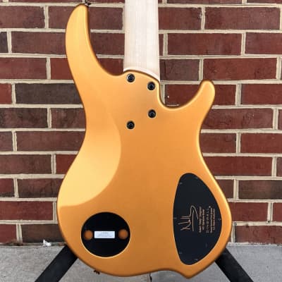 Dingwall NG3 5-String, Left-Handed, Matte Gold Metallic, | Reverb