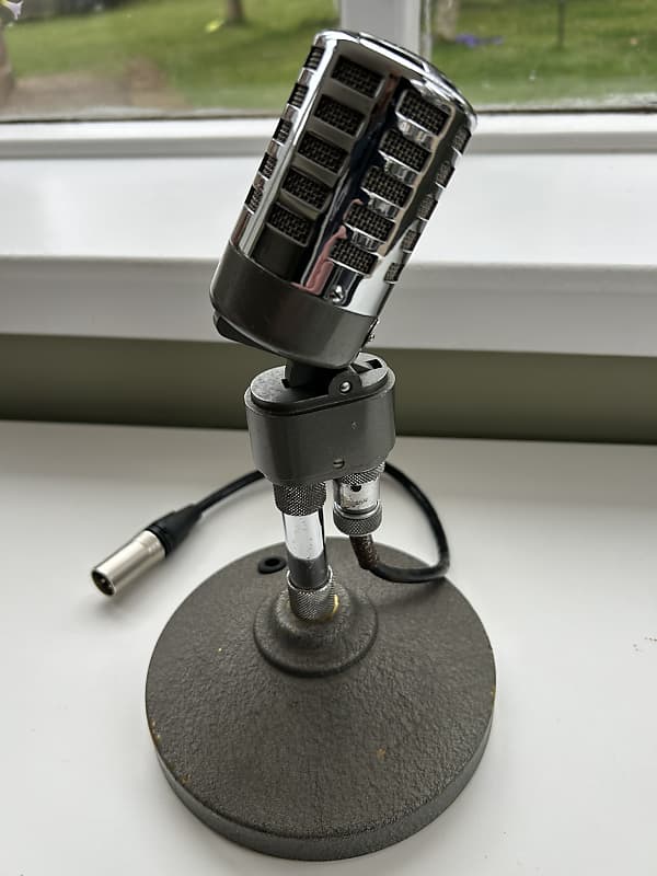 1950s Vintage Reslo RV Ribbon Microphone - with Cable and | Reverb