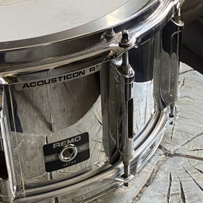 Remo Acousticon-R Mastertouch 14x7 Classic Chrome Snare Drum | Reverb