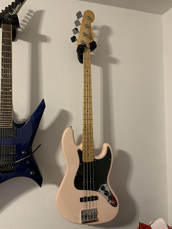 Fender Jazz Bass Shell Pink | Reverb