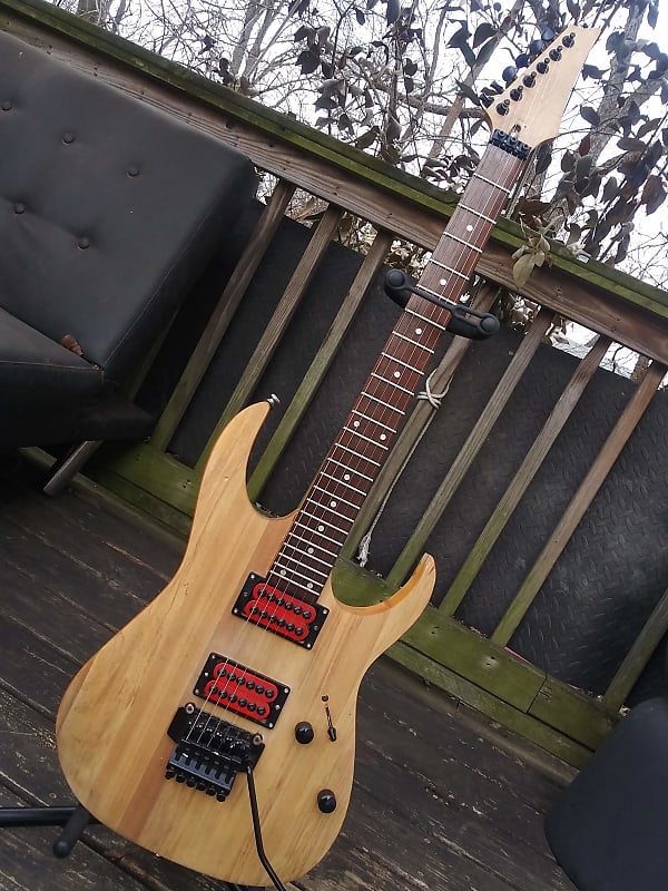Ibanez RG-120 1998 Natural Woodgrain | Reverb