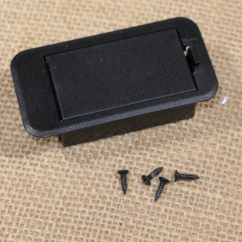 Battery Holder Black, Genuine 2018 Schecter C-1 Platinum Same | Reverb