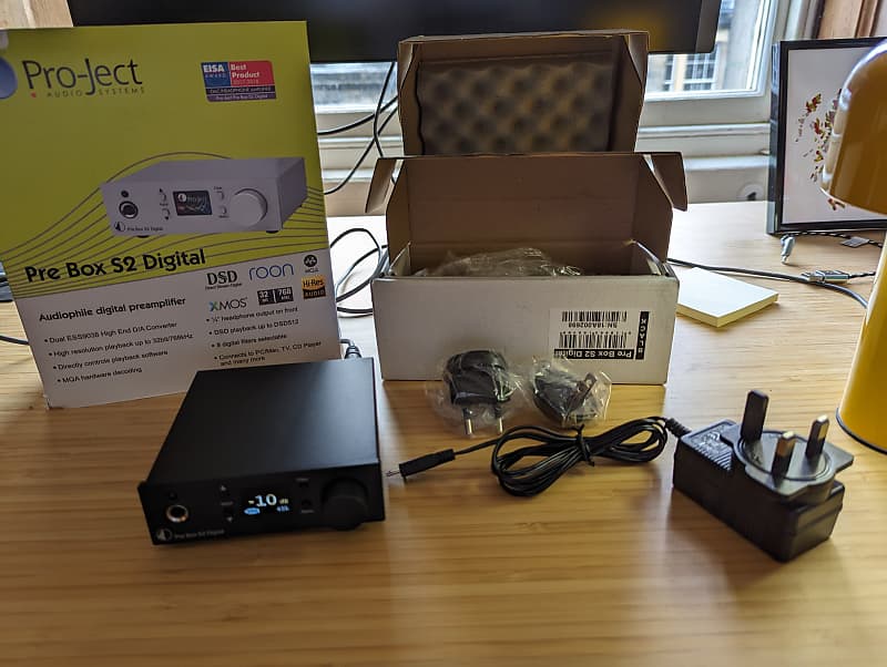 Pro-Ject Pre Box S2 Digital 2018 - Black | Reverb UK
