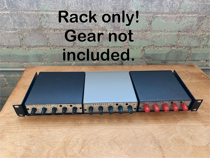 1U FMR Audio Rack Shelf Mount for 1/3 Rack Units (RNC RNP | Reverb