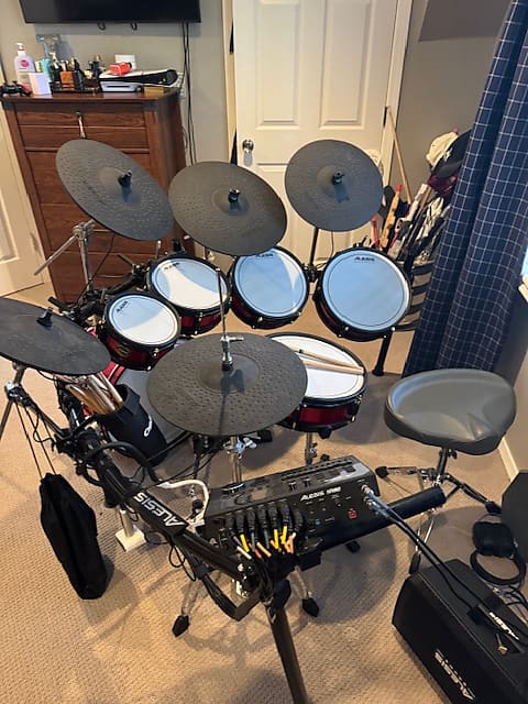 Alesis Strike Pro Drum Kit 2020 - Red | Reverb