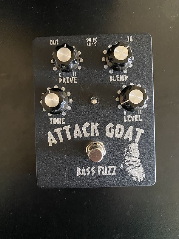 Wounded Paw Attack Goat Bass Fuzz - Black | Reverb