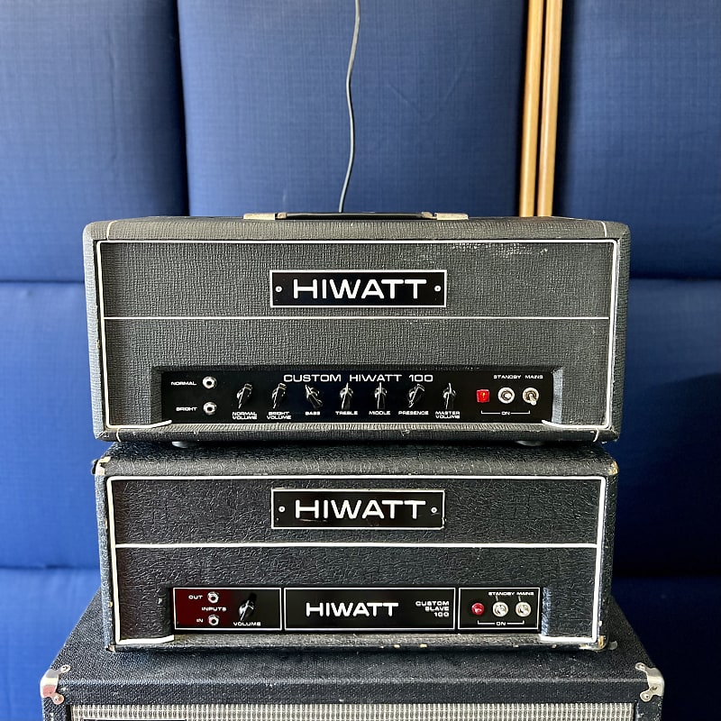 Hiwatt DR-103 hylight era 100 watt high gain tube amp c 1980 | Reverb