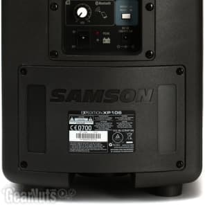 Samson Expedition XP106w Rechargeable Portable Bluetooth PA | Reverb