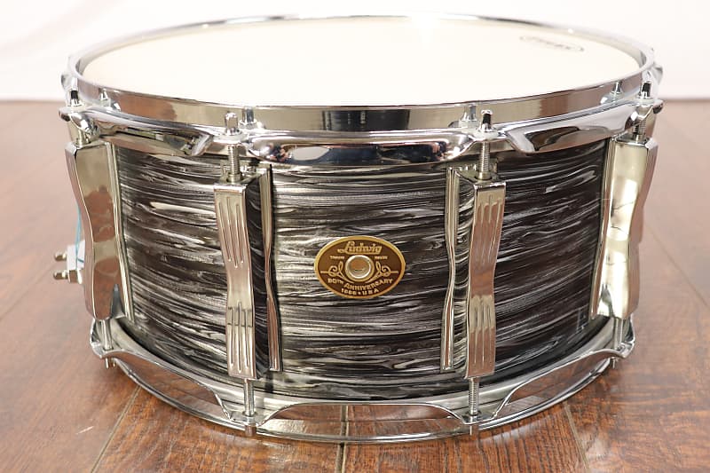 Ludwig USA 90th Anniversary 6.5x14" Snare Drum Black Oyster | Reverb