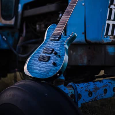 Kiesel SCB7 2015 Blue Denim | Reverb