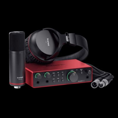 Focusrite Scarlett 2i2 Bundle 4th Generation Recording Studio | Reverb