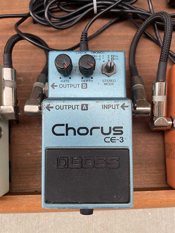 Boss CE-3 1980s - Blue | Reverb