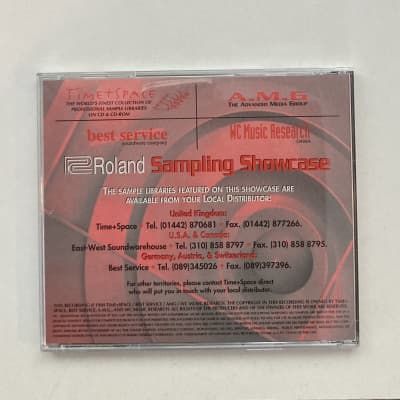Roland Sampling Showcase Sample CD 1994 | Reverb