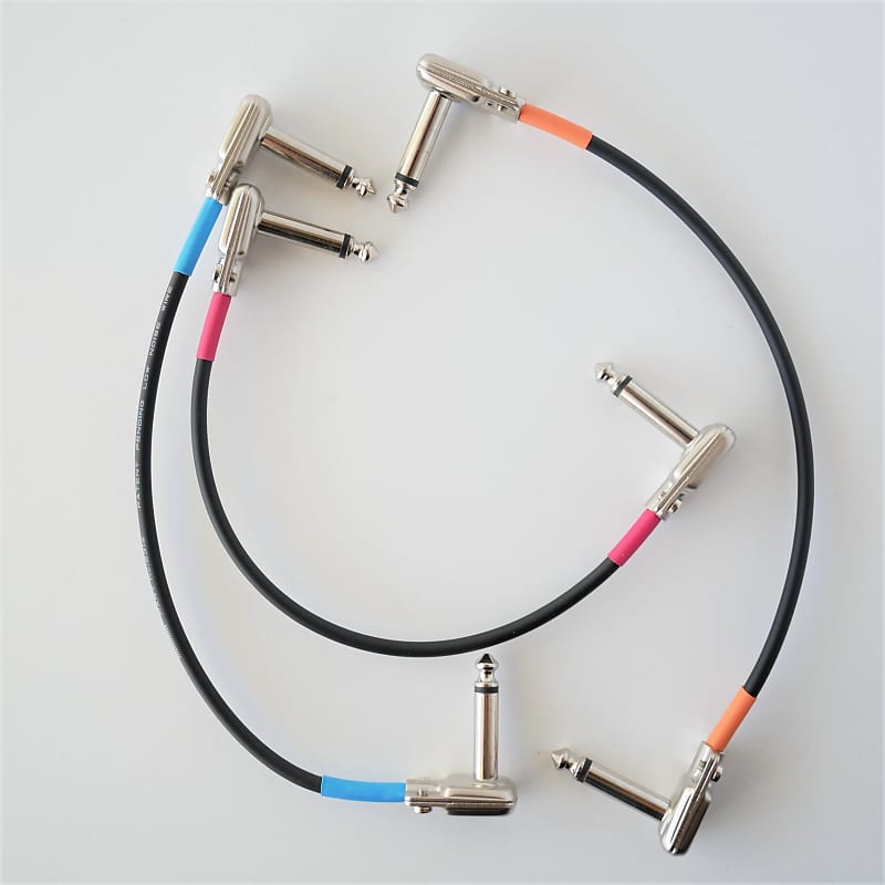 JS NEW 3 pack 9 in Patch Cables, SP400 Mini 1/4 in. Plugs & | Reverb