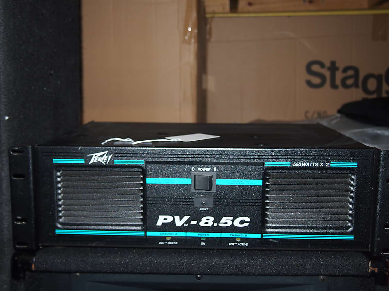 Peavey PV-8.5C Professional Power Amp 1100w 2x550w Amplifier | Reverb