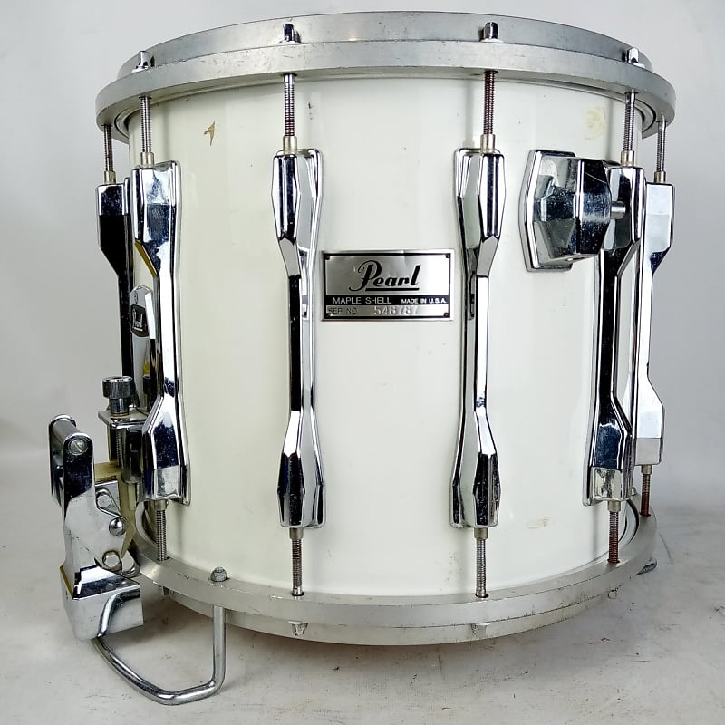 *Pearl 12x14" Maple Shell USA Snare Drum 12-Lug High-Tension | Reverb