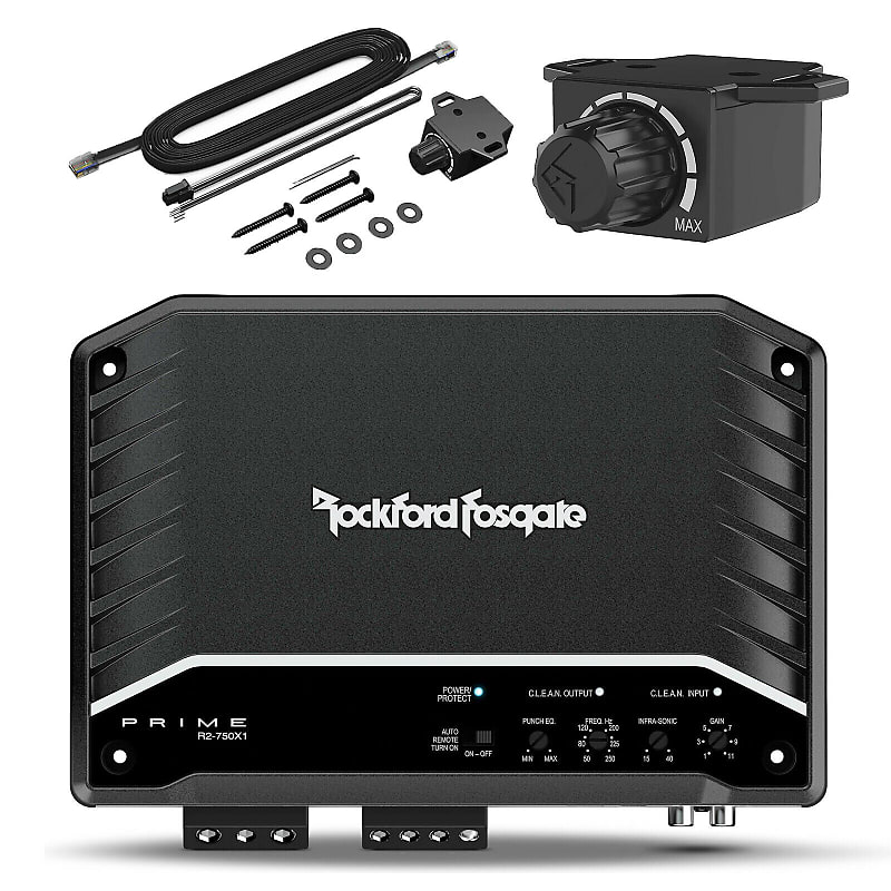 Rockford Fosgate R2-750X1 Prime 750 Watt 1ohm Mono punch | Reverb
