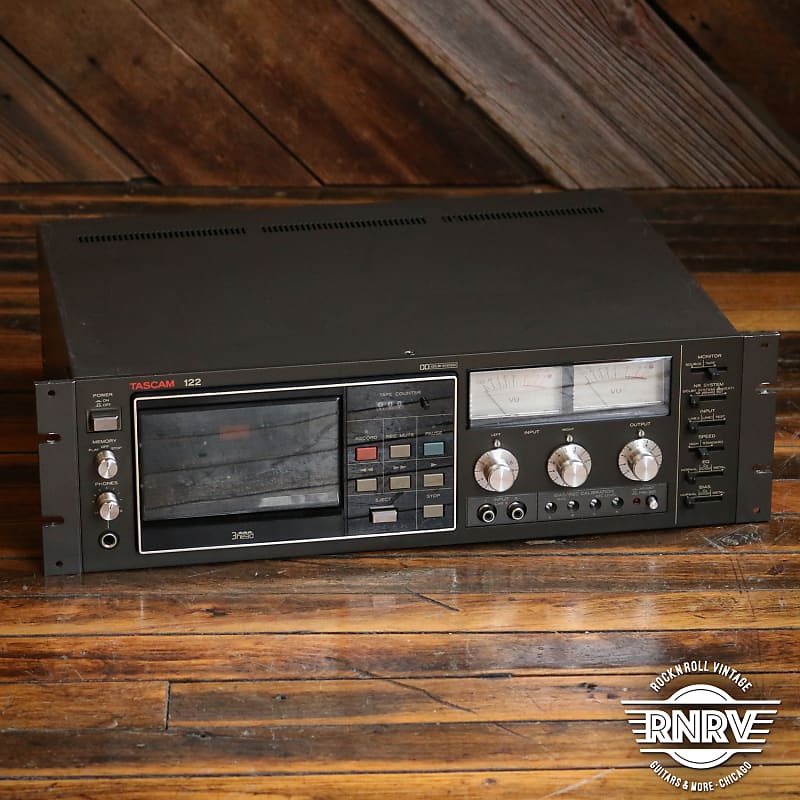 Tascam 122-B Studio 19" Cassette Master Deck | Reverb