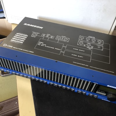 Samson D-1500 RTA / Spectrum Analyzer/ Real time | Reverb Australia
