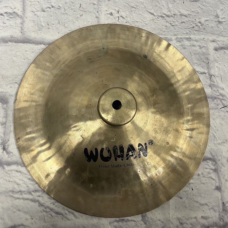Wuhan china 12" Cymbal CRACKED | Reverb