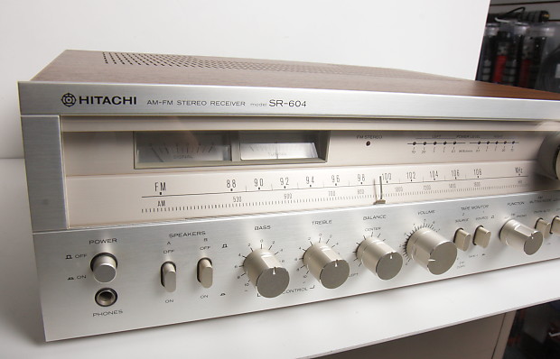 Hitachi SR-604 Vintage AM/FM Stereo Receiver #791 - Near Mint | Reverb