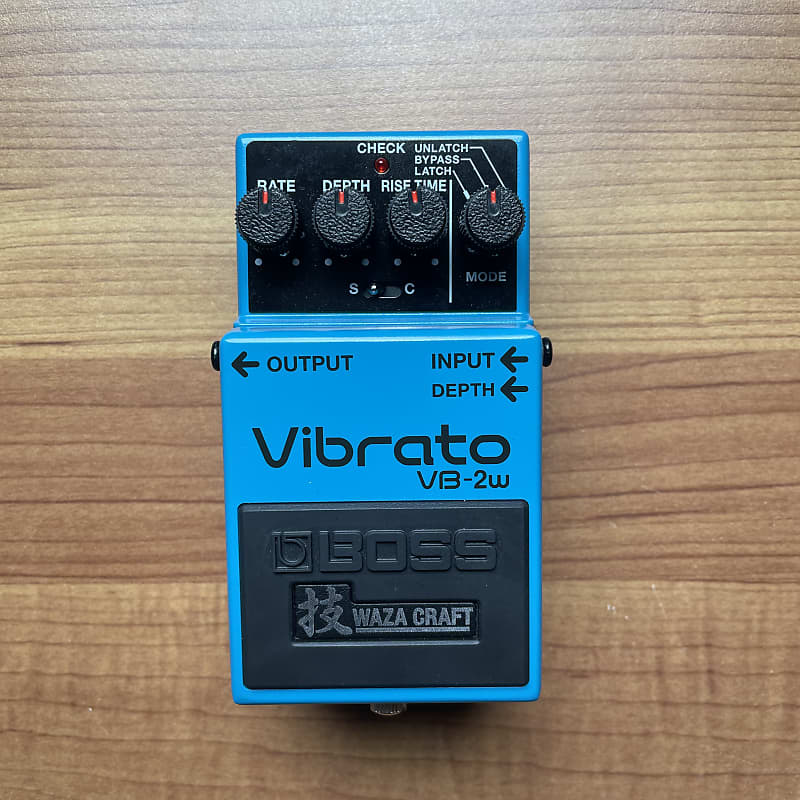 Boss VB-2W Waza Craft Vibrato 2016 - Present - Blue | Reverb