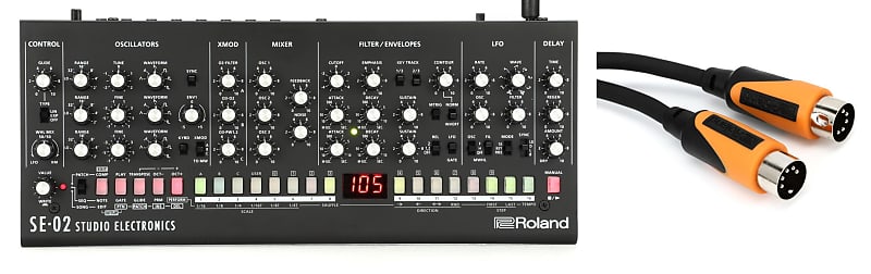 Roland SE-02 Analog Synthesizer Module Bundle with Roland | Reverb