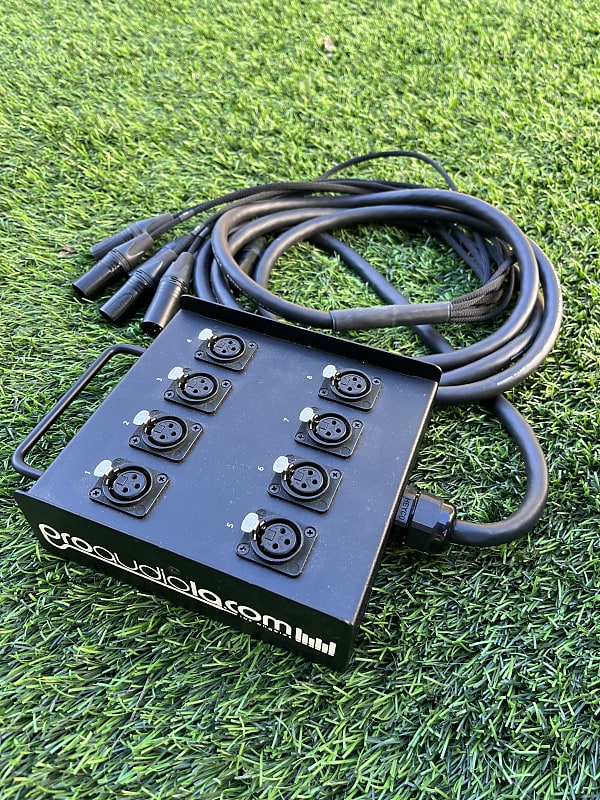 Pro Audio 8 channel Mogami stage/wall box | Reverb