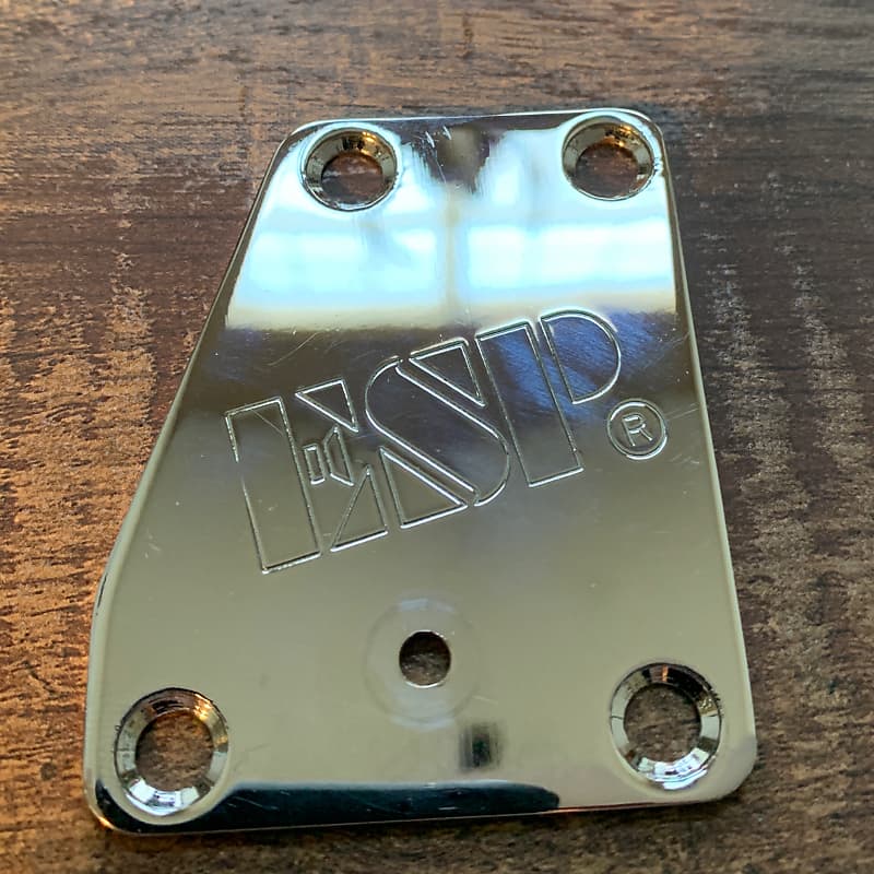 ESP Neckplate Chrome | Reverb