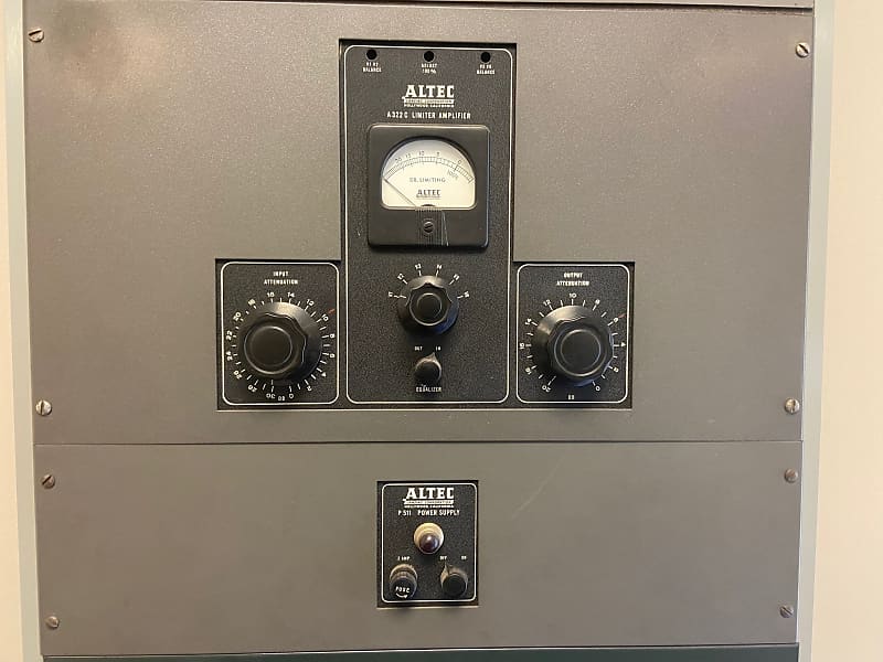 Altec A 322C Limiter/Amplifier w/ P511 Power Supply | Reverb
