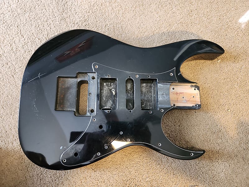 Ibanez RG550 Body and original pickguard - SQUARE HEEL | Reverb