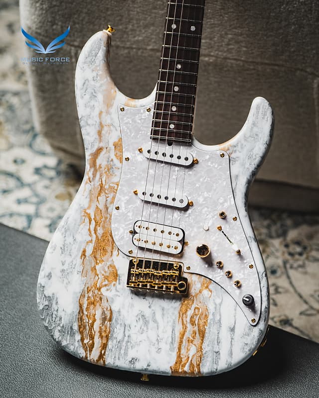 James Tyler USA Studio Elite-White Shmear Semi-Gloss SSH | Reverb