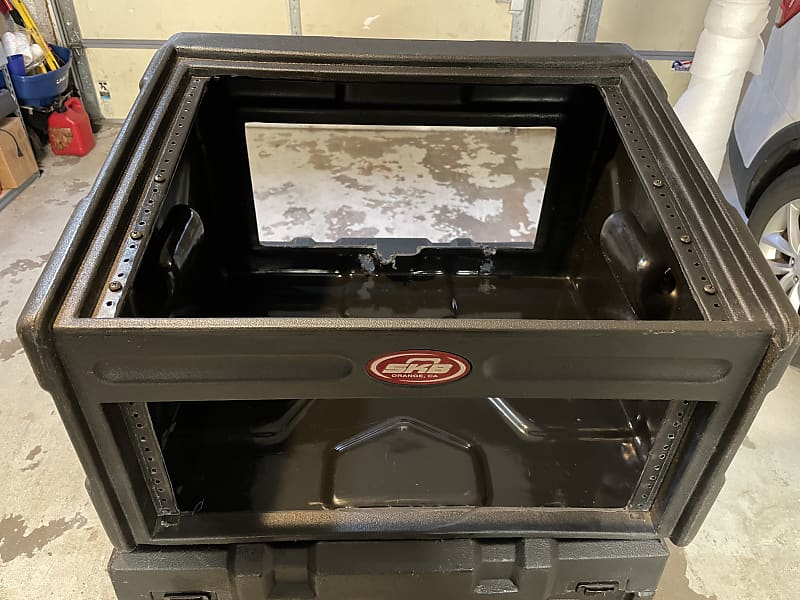 SKB 84DJ DJ Shuttle Mixer Combo Rack Case 8U 4U 8 4 space | Reverb