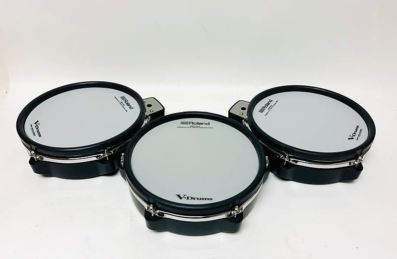 Set of 3 Roland PDX-100 10” Mesh Snare Tom Pad PDX100 | Reverb