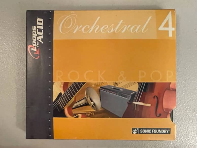 Sonic Foundry Loops for Acid -Orchestral 4 - Rock and Pop - | Reverb