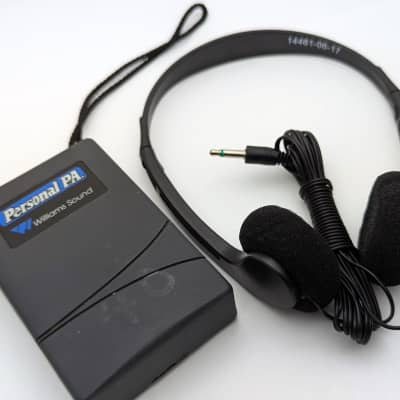 Williams Sound Personal PA FM Receiver Model R7 w/ Headphones | Reverb